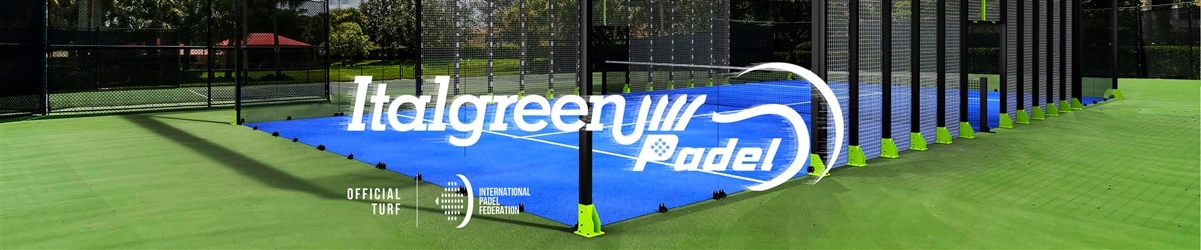 Synthetic turf for padel fields
